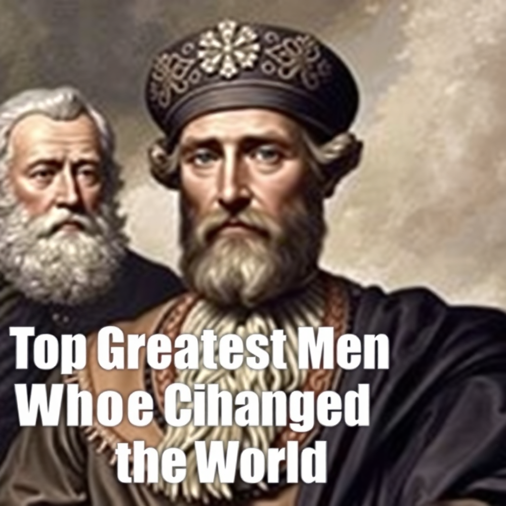 Top 10 Greatest Men in History Who Changed the World – Nation Edition